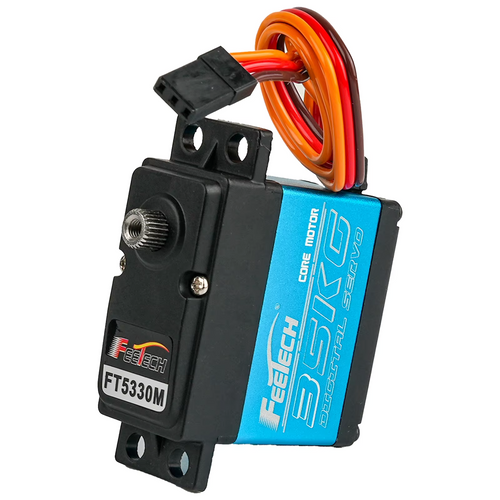 Feetech SERVO 35KG Metal Gear WATERPROOF High Torque W/ Metal Horn #FT5330M
