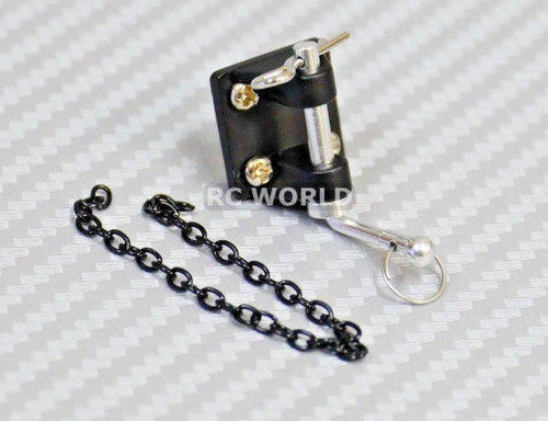 RC 1/10 Scale Accessories All Metal TOW HITCH BAR AND MOUNT - RC WORLD