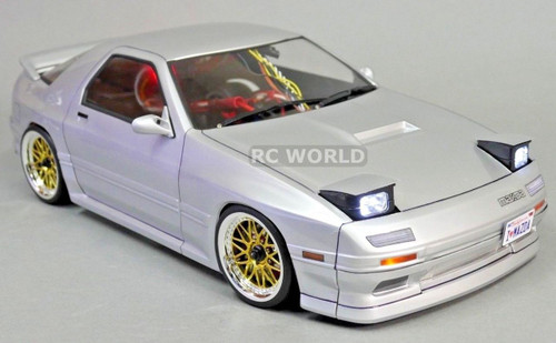 Custom 1/10 RC Drift MAZDA RX7 FC Pop Up Lights L.E.D Lights - RTR - RC ...