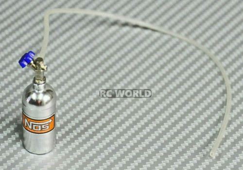1/10 NOS Nitrous Bottle Nitro Silver