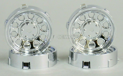 1/10 Tetsujin SUNFLOWER CHROME Adjustable Offset 3-6-9mm -4 RIMS