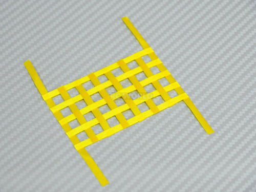 1/10 RC Scale Window Net Mesh Large Yellow