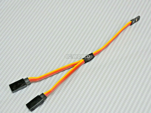 1/10 RC SERVO Y Harness Servo Splitter Futaba Plugs