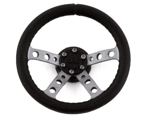 SRC 1/10 Scale STEERING WHEEL Race (1) Small -BLACK-