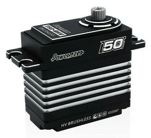 RC 1/8 SERVO Brushless 50KG 8.4v Off-Road NITRO Servo T50-BHV