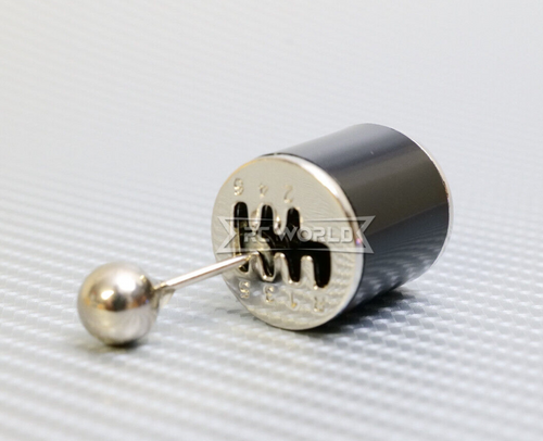 Scale 1/8 Metal STICK SHIFT Gated Shifter -BLACK