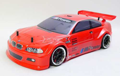 RC 1/10 Car BMW M3 e46 DRIFT AWD Car RTR -RED