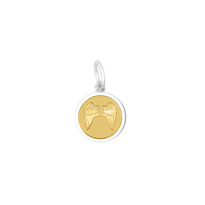 Angel Wings Fly Pendant- Gold