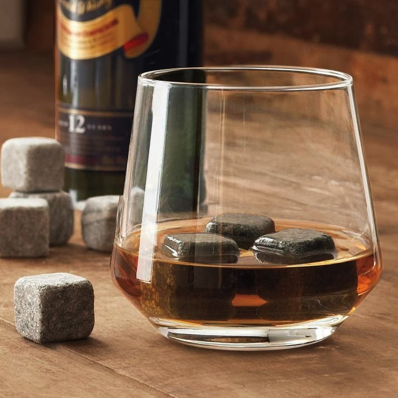 12 x Granite Whiskey Stones | Whiksy Gifts| The Kitchen Gift Company