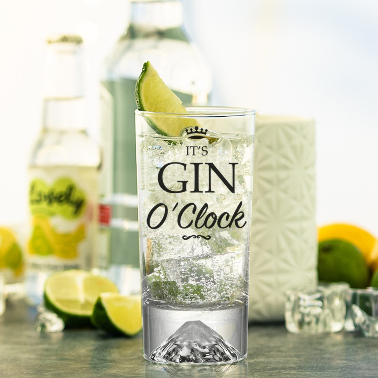 It's Gin O'Clock Highball G&T Glass | The Kitchen Gift Company
