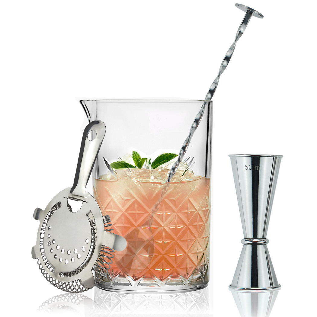 4 Piece Cocktail Mixing Set | The Kitchen Gift Company