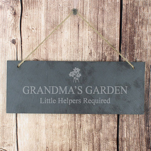 Personalised Slate Door Plaque - Hanging Slate Sign | The Kitchen Gift ...