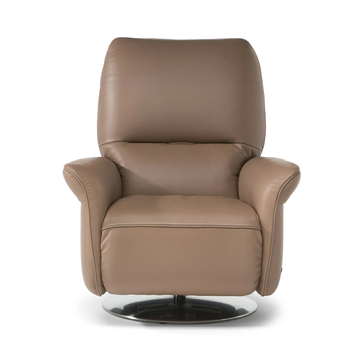 Natuzzi Editions Angelica C236 Swivel Armchair with Dual Power Motion ...
