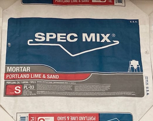 Spec Mix Type S Mortar