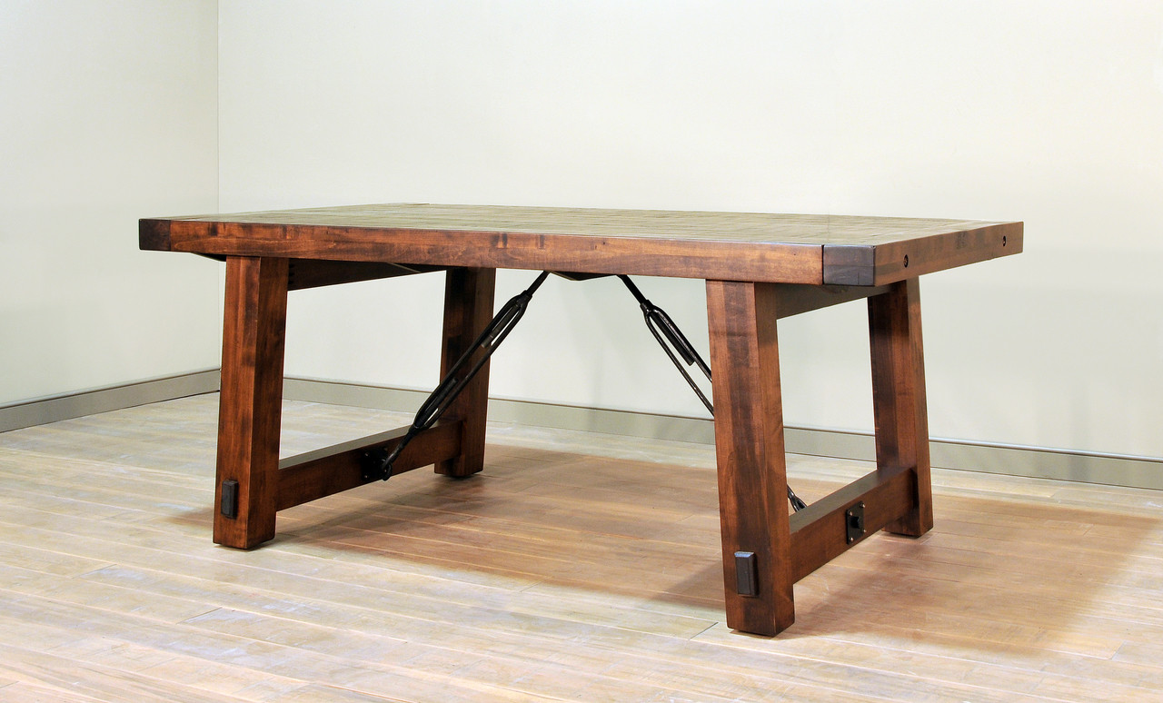 Benchmark Dining Table - Prairie Mountain Furniture