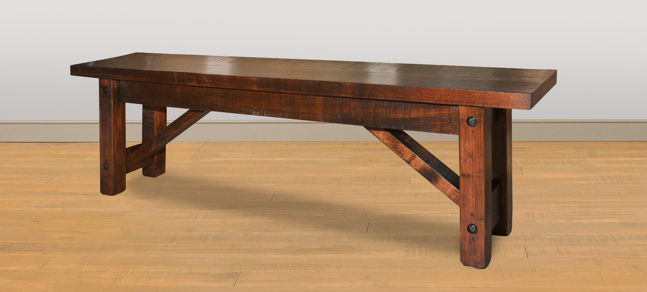 Beam Bench - Prairie Mountain Furniture - It's a Crock