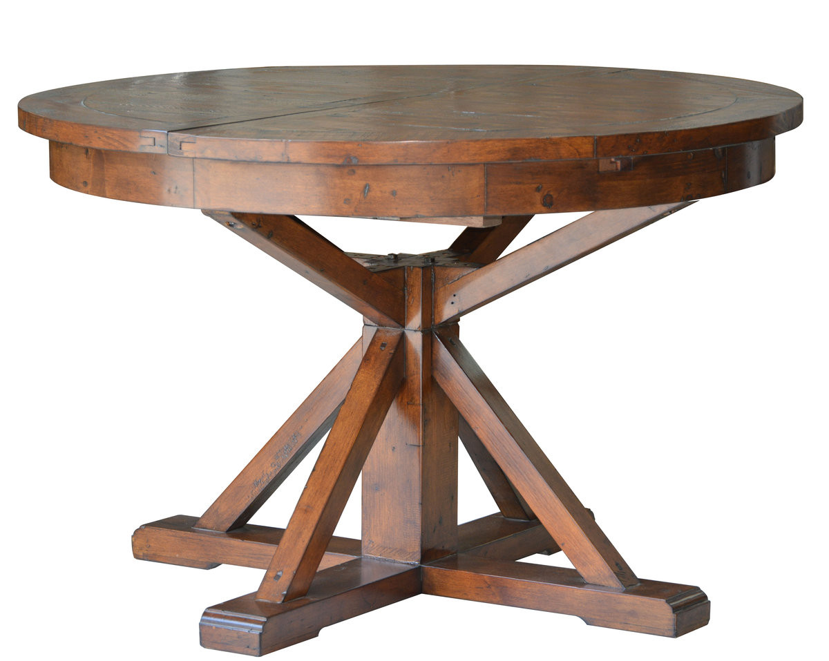 Irish Coast Round Extension Dining Table