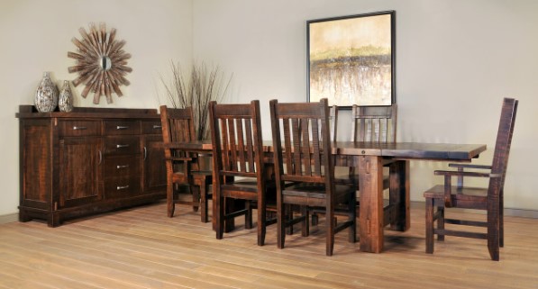 How to Make Your Solid Wood Rustic Dining Set Last Forever - Prairie ...