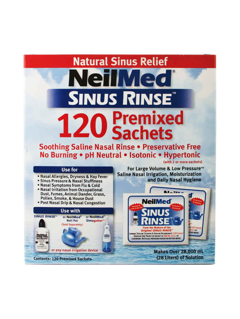 NeilMed Sinus Rinse 120 Packets | withaid