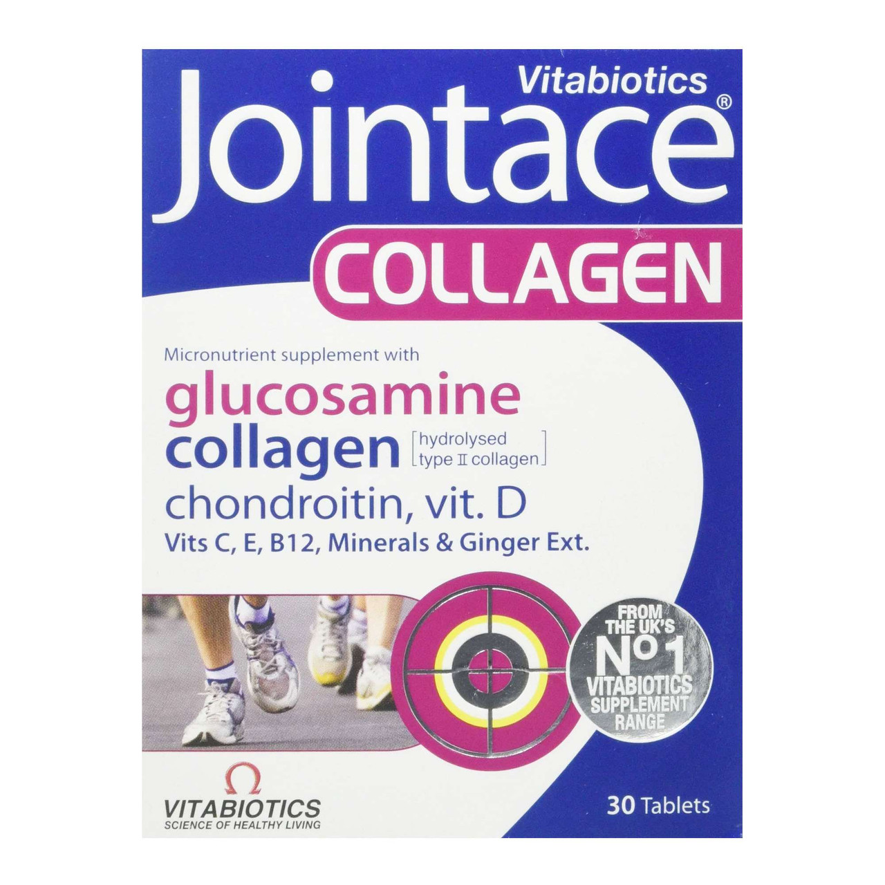 Vitabiotics Jointace Collagen 30 Tablets | withaid