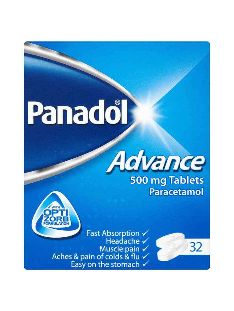 Panadol Advance 500mg 32 Tablets | withaid