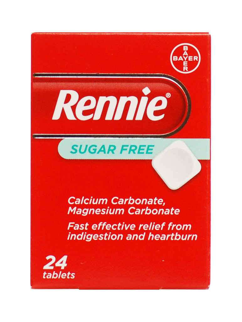 Rennie Sugar Free 24 Tablets | withaid
