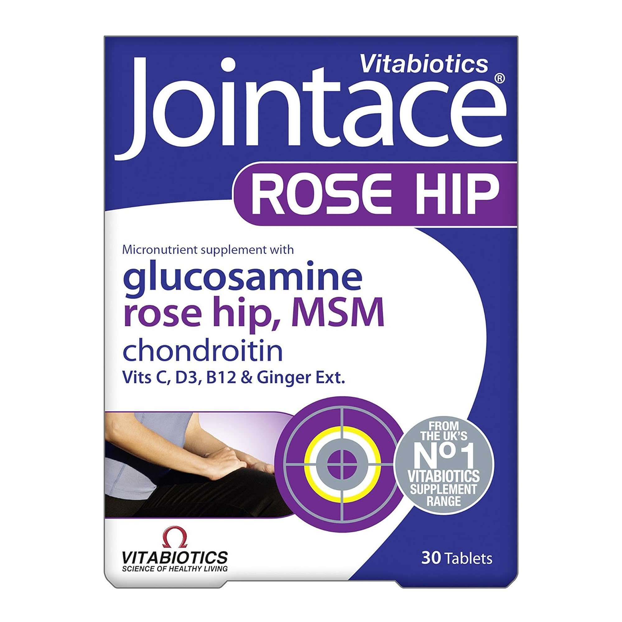 Vitabiotics Jointace Rose Hip 30 Tablets | withaid