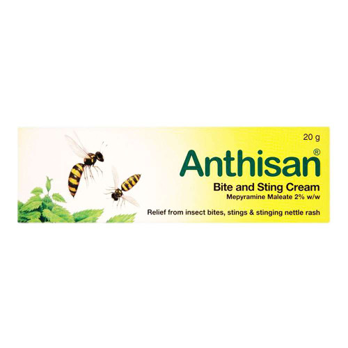Anthisan Bite and Sting Cream 20g | withaid