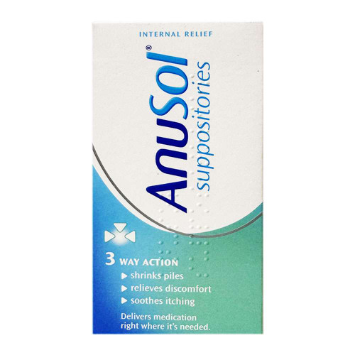 Anusol 3 Way Action Internal Relief Suppositories 24