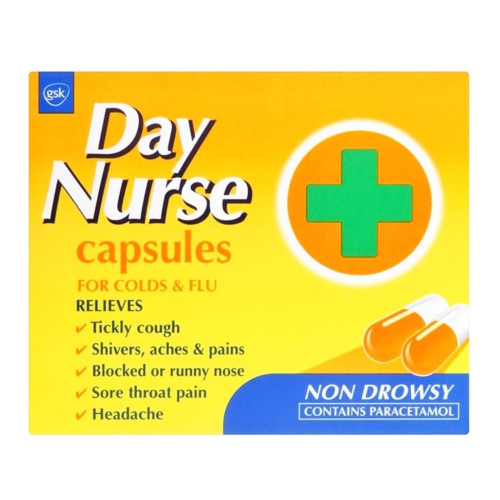 Day Nurse Cold and Flu Relief 20 Capsules