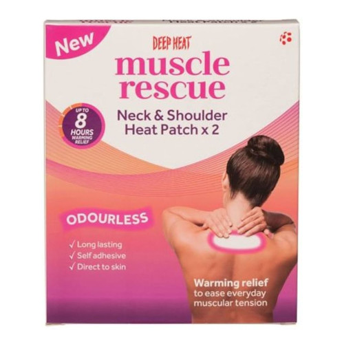 Deep Heat Muscle Rescue Neck and Shoulder Heat Patch 2