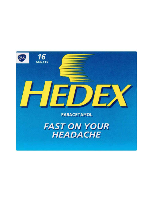 Hedex 16 Tablets - Fast-acting Pain Relief Formula