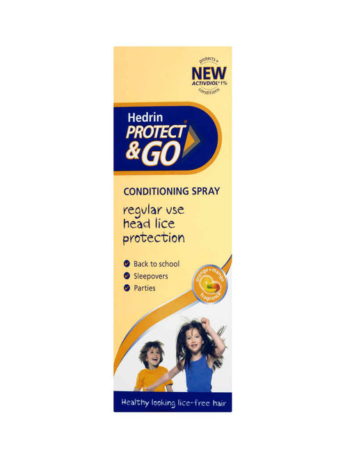 Hedrin Protect & Go Head Lice Spray 250ml | withaid