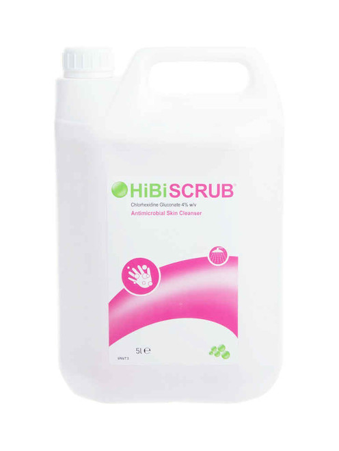 HiBiScrub Antibacterial Skin Cleanser 5L | withaid