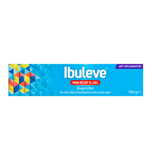 Ibuleve Gel 100g - Fast-Acting Pain Relief Gel