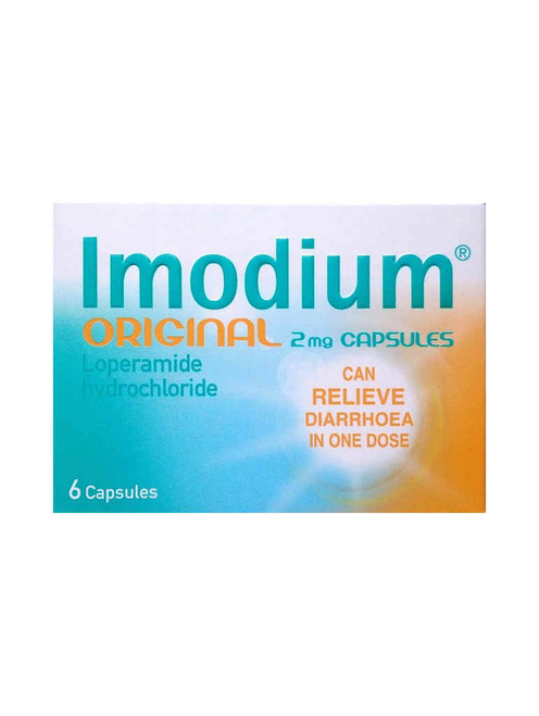 Imodium Original 2mg 6 Capsules | withaid