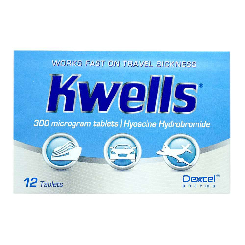 Kwells Travel Sickness 12 Tablets | withaid