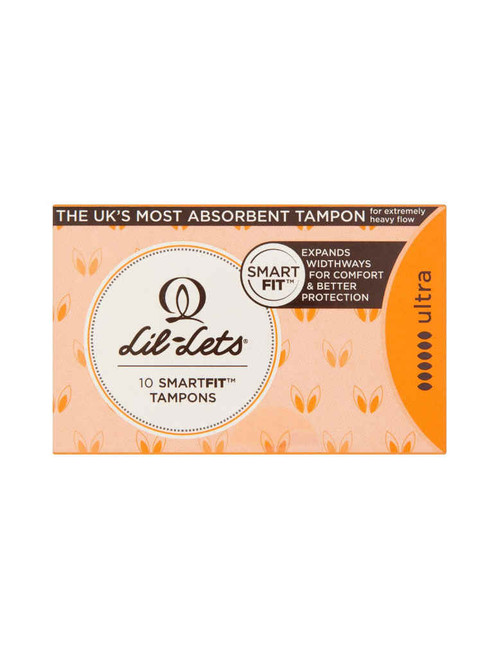 Lil-Lets SmartFit Ultra Tampons without Applicator 10 Pack