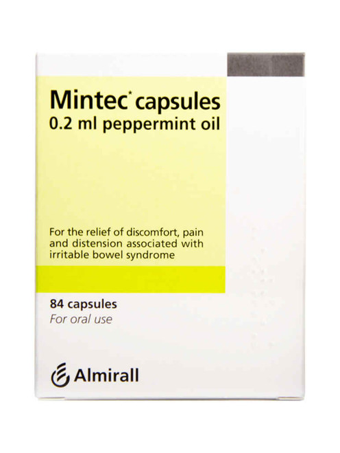 Mintec IBS Relief 84 Peppermint Oil Capsules