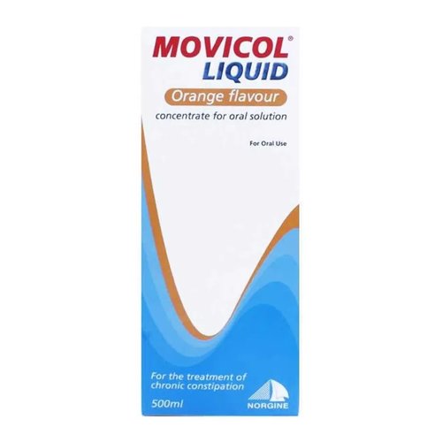 Movicol Liquid Orange Concentrate for Oral Solution 500ml