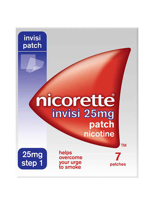 Nicorette Invisi 25mg Patch 7 Pack | withaid