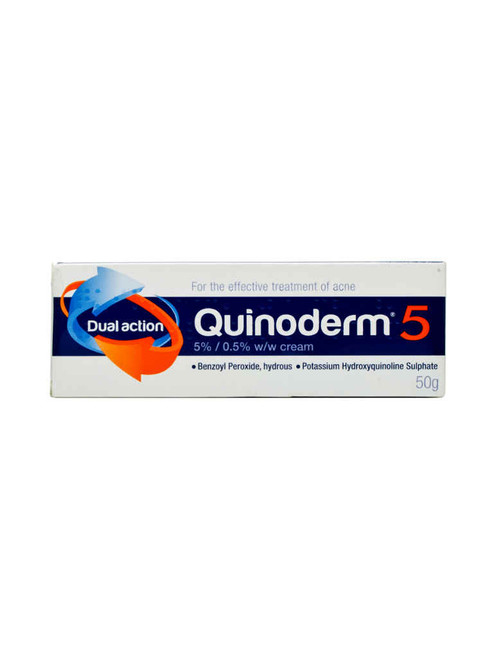 Quinoderm 5% Acne Treatment Cream 50g - Buy Online Now