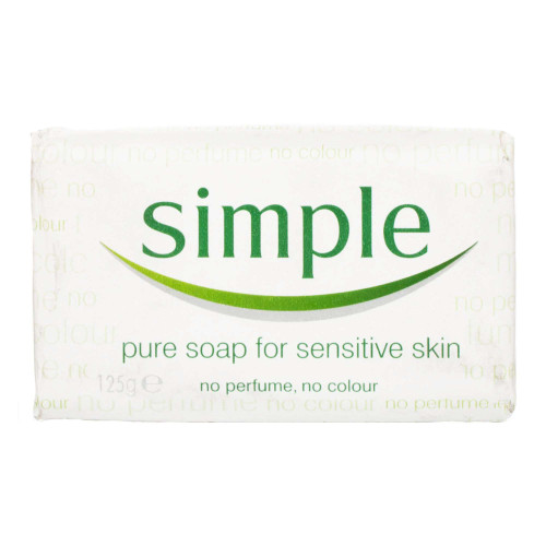 Simple Pure Soap for Sensitive Skin 125g | withaid