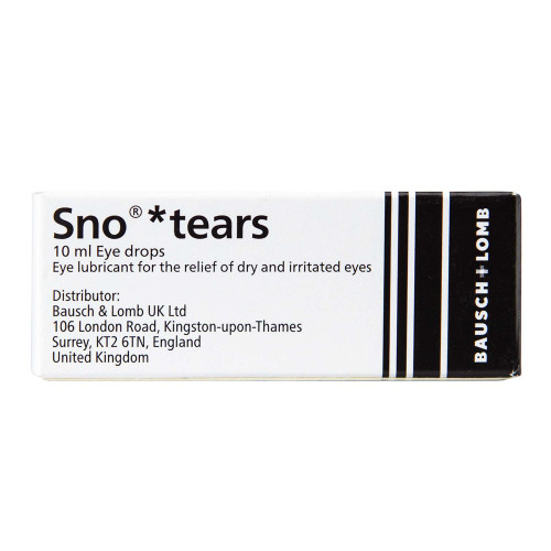 Buy Sno Tears Eye Drops 10ml - Fast Relief for Dry Eyes