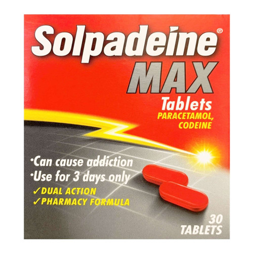 Solpadeine Max 30 Tablets - Fast Pain Relief Medication