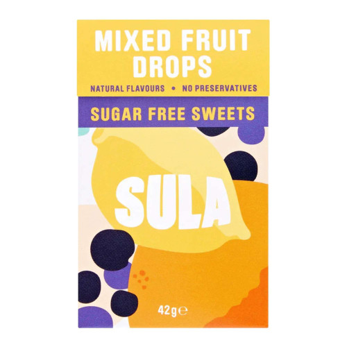 Sula Fruit Mix Sugar Free Sweets 42g - Buy Online Today!
