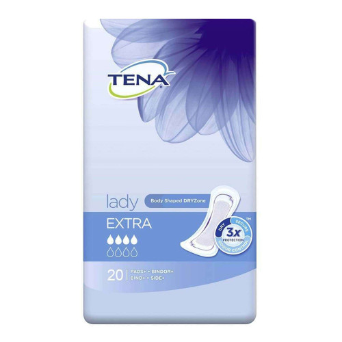 Tena Lady Extra 20 Pads - Stay Protected All Day