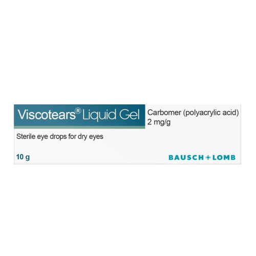 Viscotears Liquid Gel Eye Drops 10g | withaid