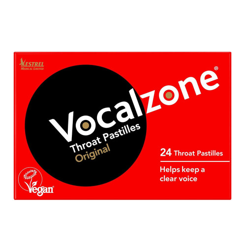 Vocalzone Original Throat Pastilles 24 | withaid