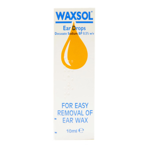 Waxsol Ear Drops 10ml | withaid